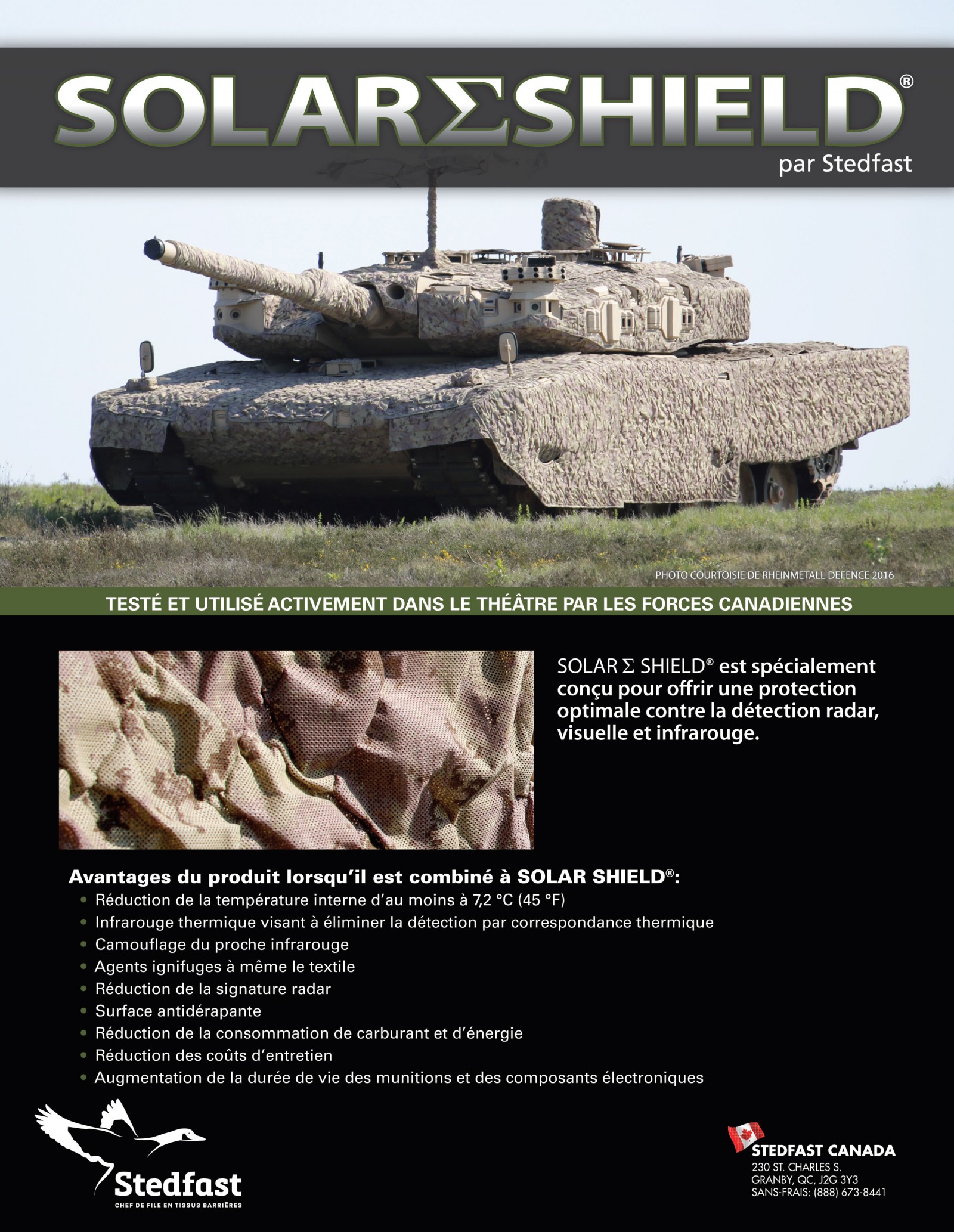 StedFast - Solar Shield